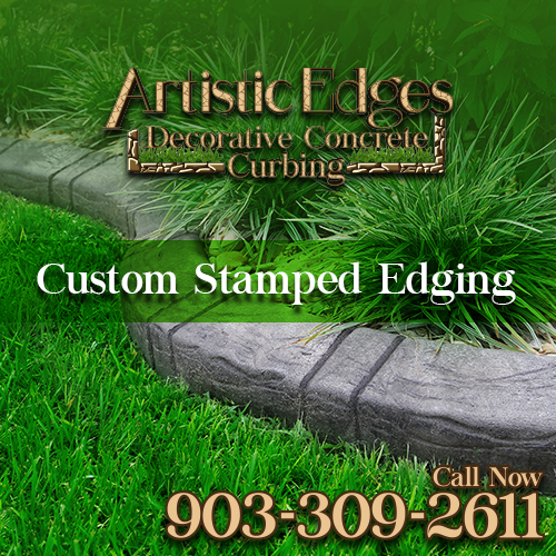 Custom Stamped Edging